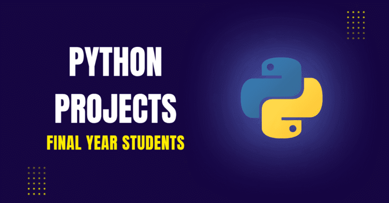 Python Projects For Final Year - ECEProjectKart.com